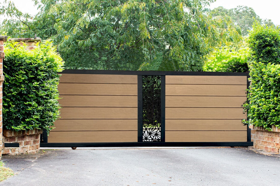 La tendance du portail sur mesure en composite pour associer technologie et design